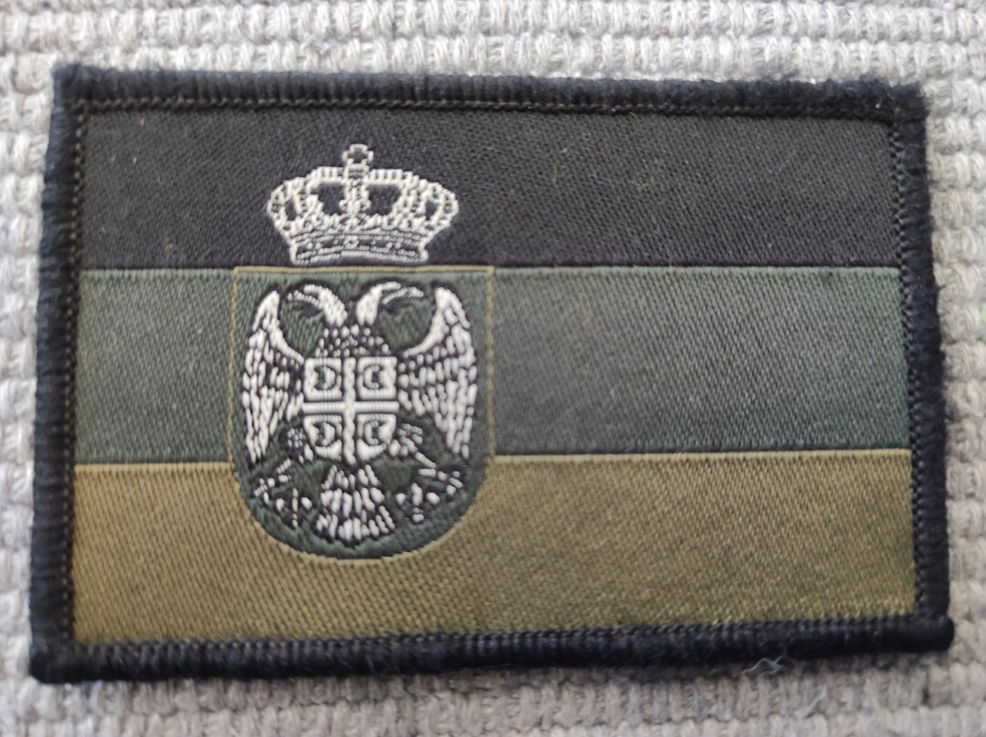 Serbian Flag Patch - Etsy