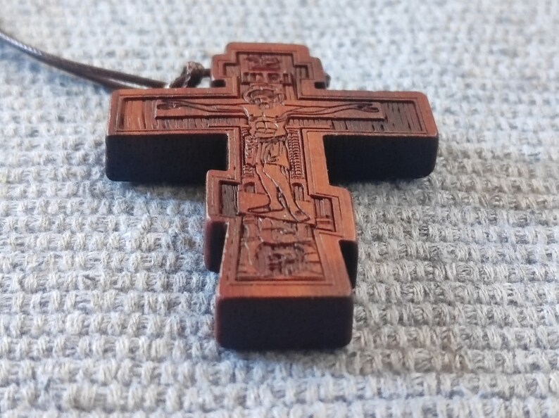 Serbian Christian Orthodox Wooden Cross With Delicate Rope 5,5x4 Cm - Etsy