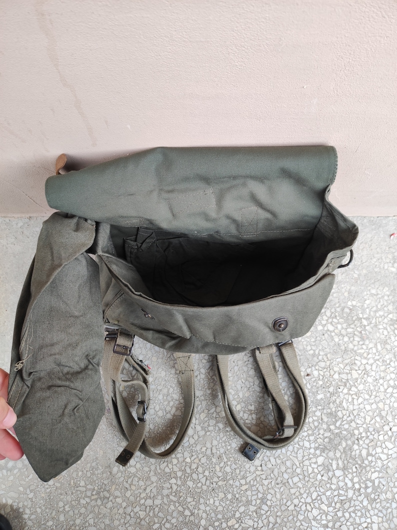 JNA Yugoslavia Serbia Army Unused Vintage Military Backpack Yugoslav ...