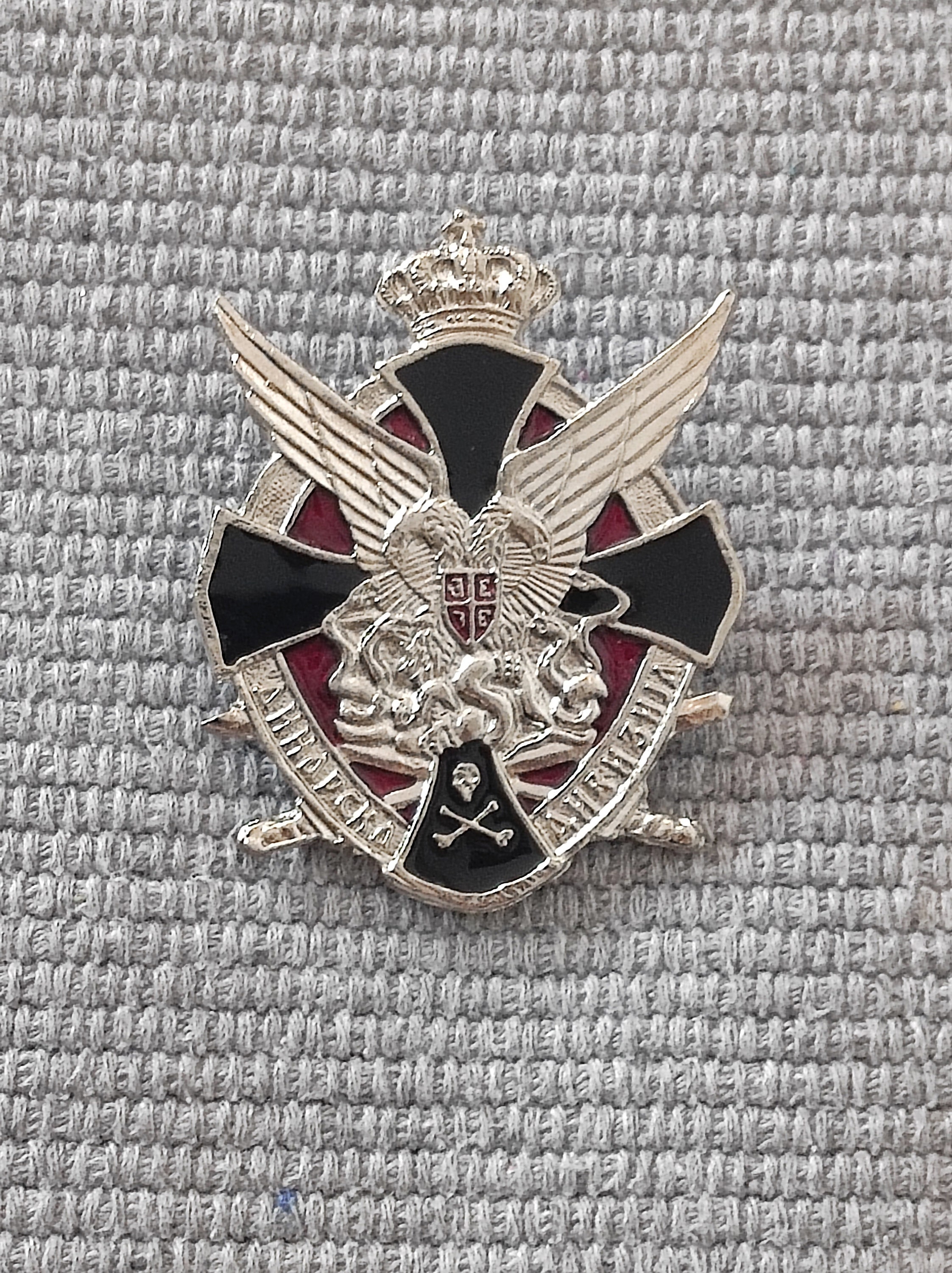 Serbian Cap Metal Badge chetnik Badge the Famous Dinaric - Etsy