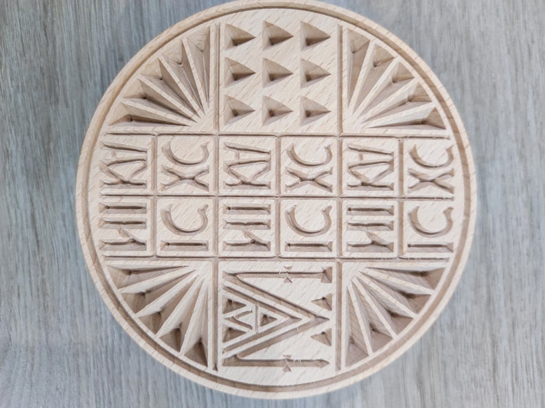 Bread Stamp double-sided Orthodox Wooden Liturgy Traditional - Etsy