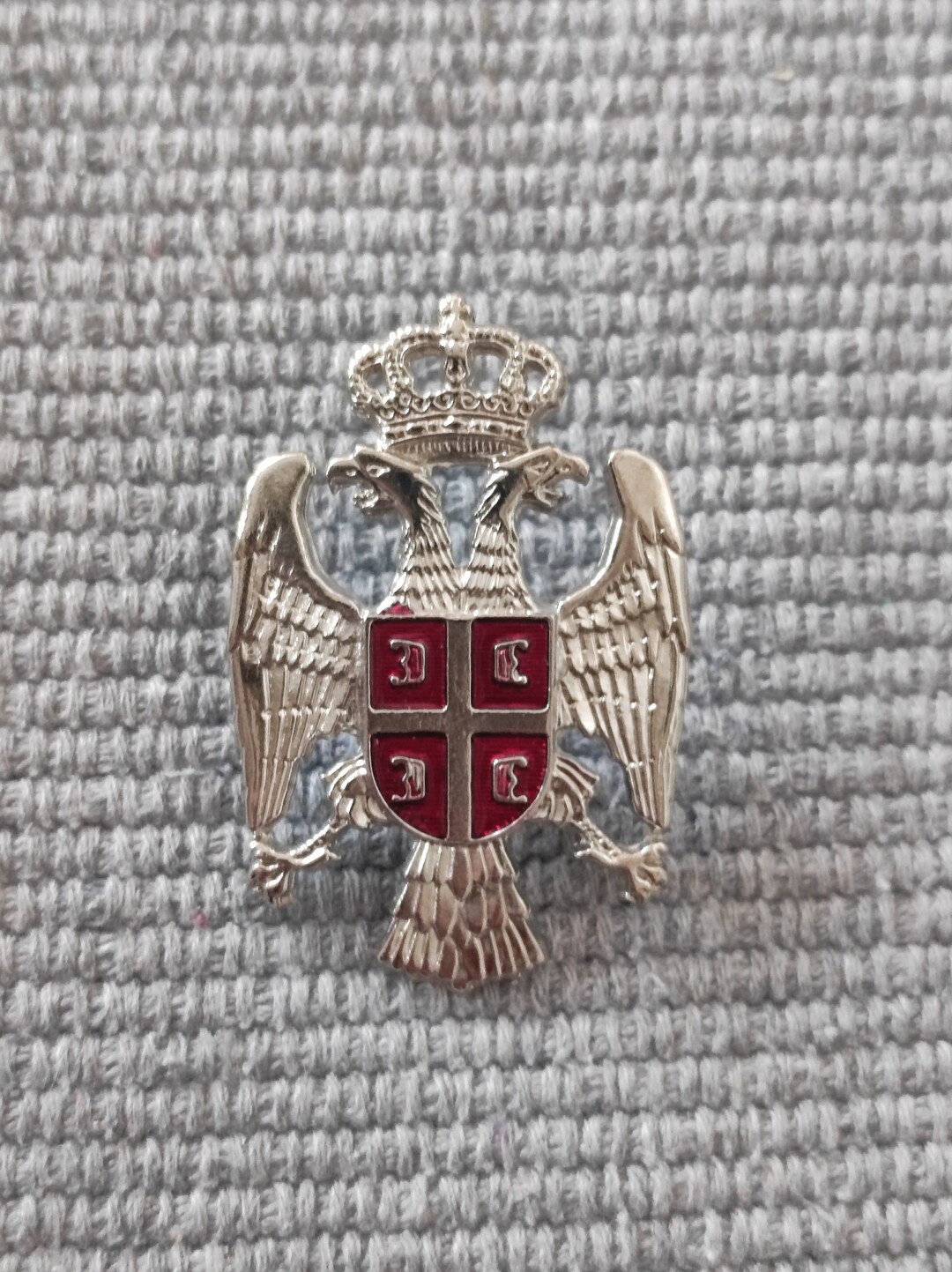 Serbian Cap Metal Badge (chetnik Badge) - Silver Version - Etsy