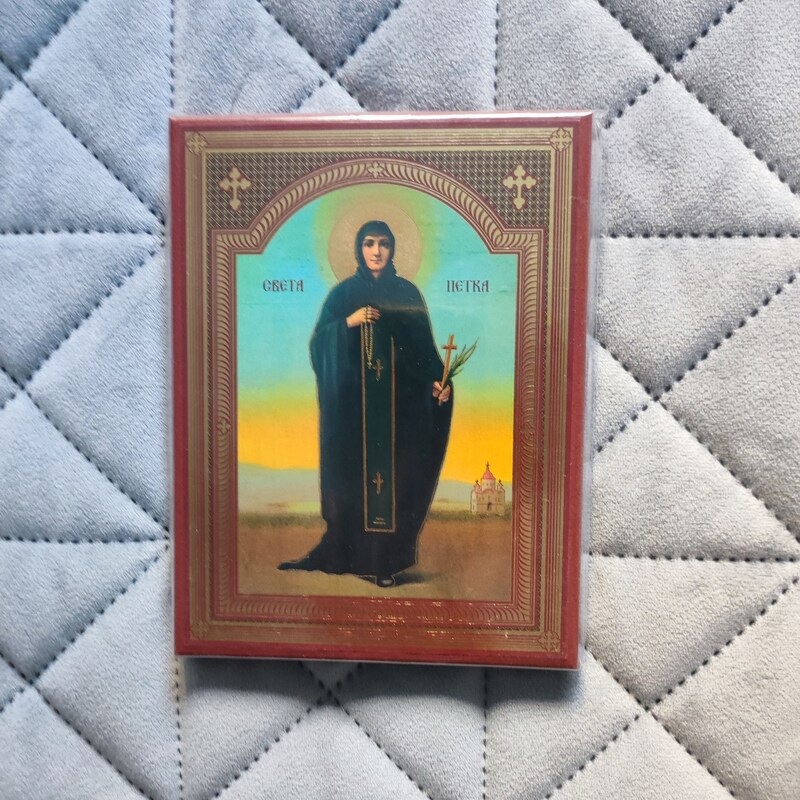 Orthodox icon sveta petka - Etsy.de