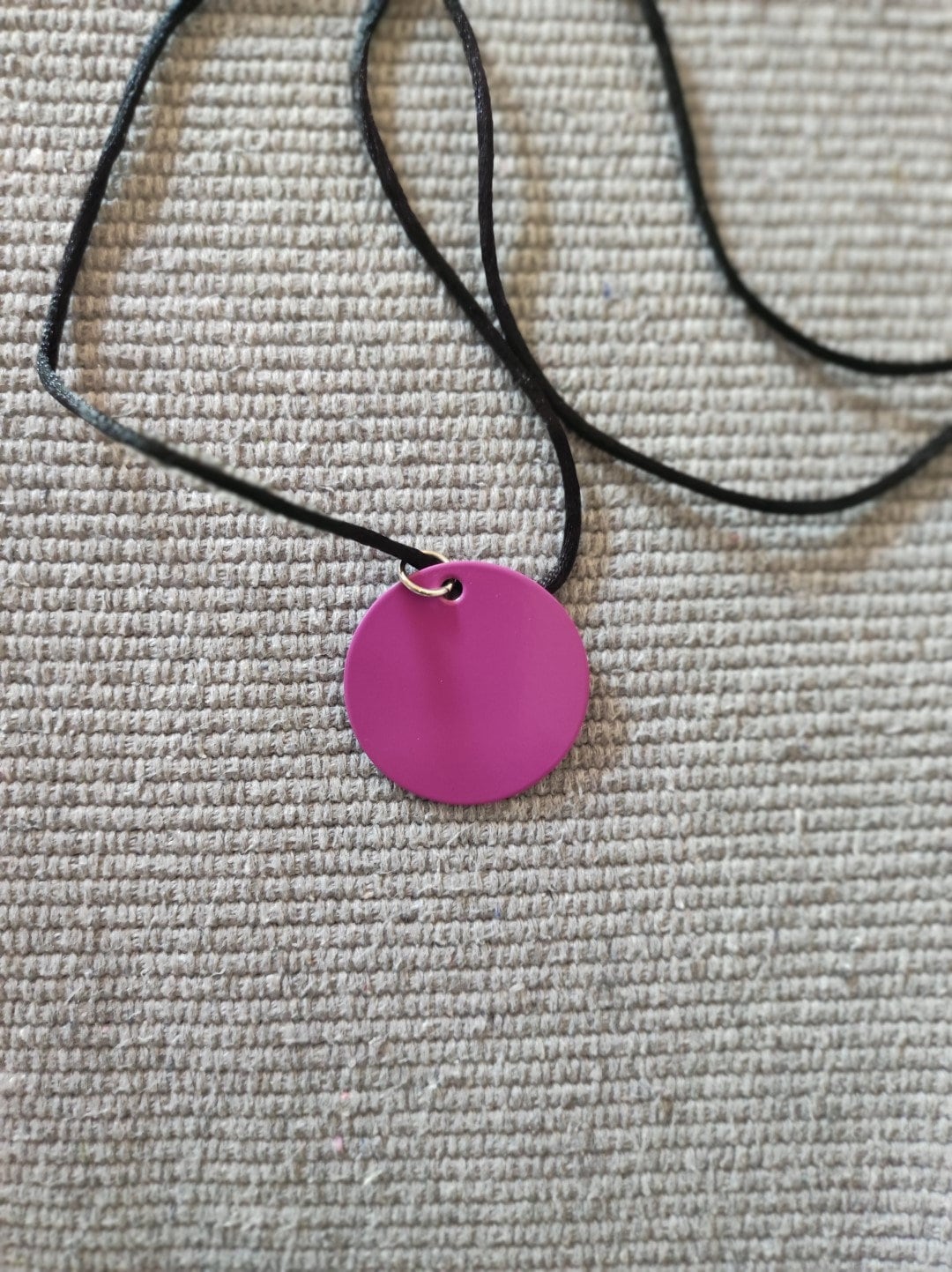 Original Nikola Tesla Purple Plate Disk Necklace Dimension R4,5cm - Etsy