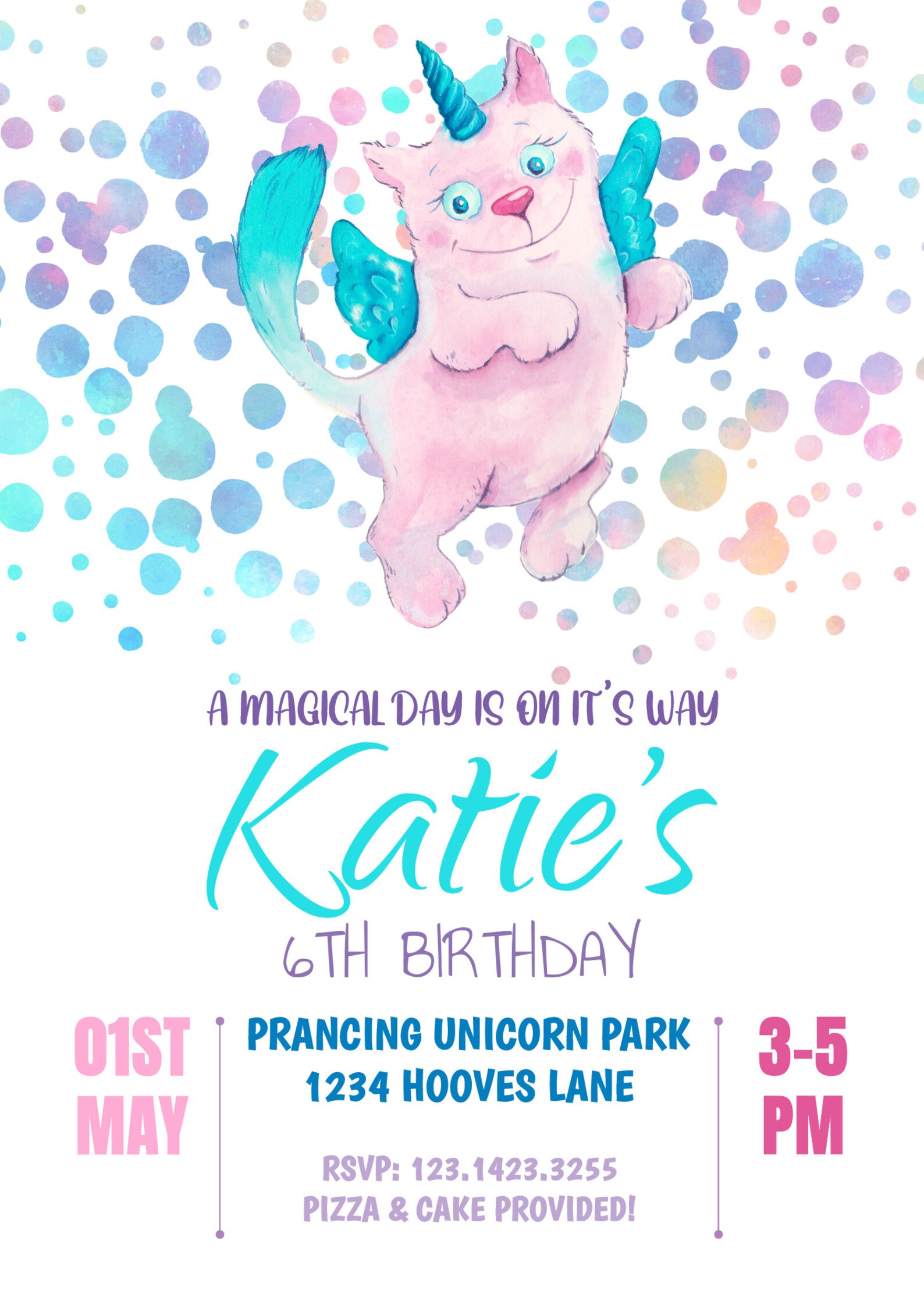 PRINTABLE Unicorn Unicat Unicorn Mermaid Pegasus - Etsy