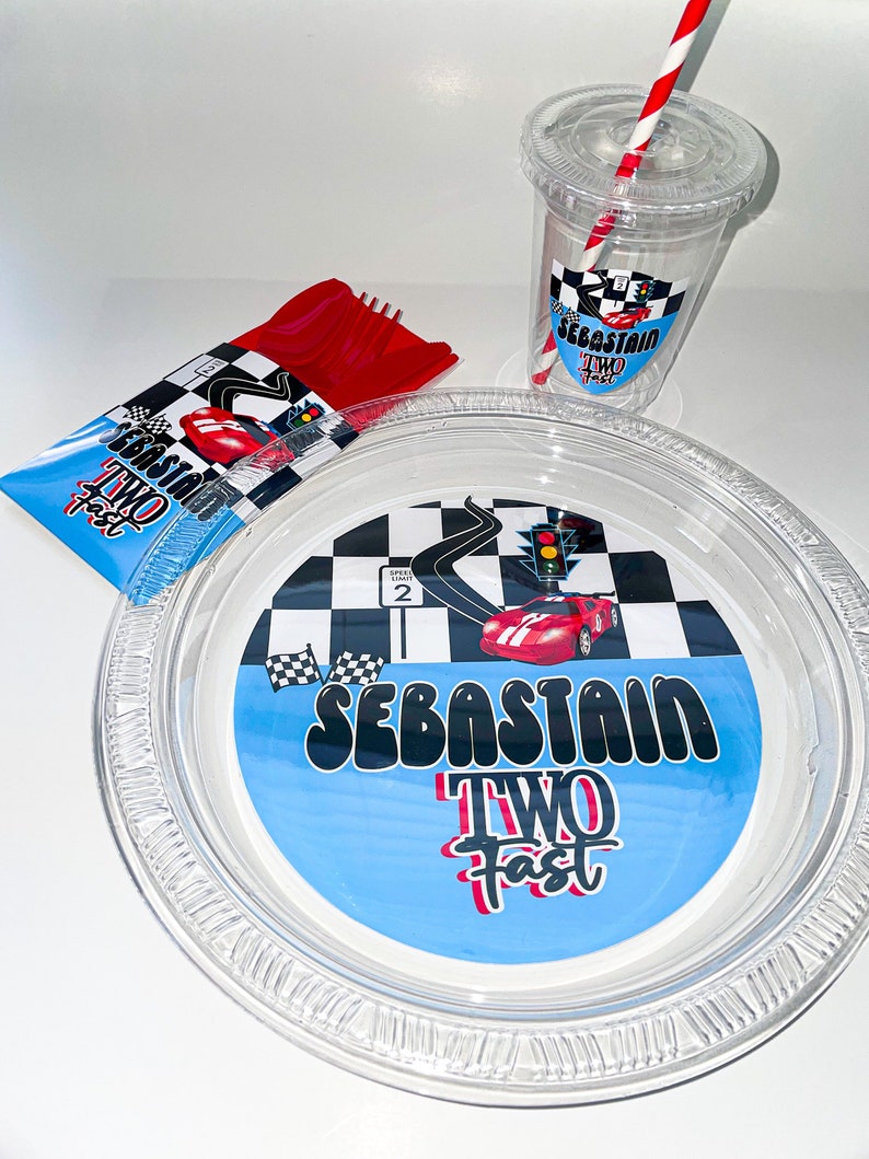 Two Fast Cake Topper Two Fast Birthday Two Fast Two Furious Birthday ...