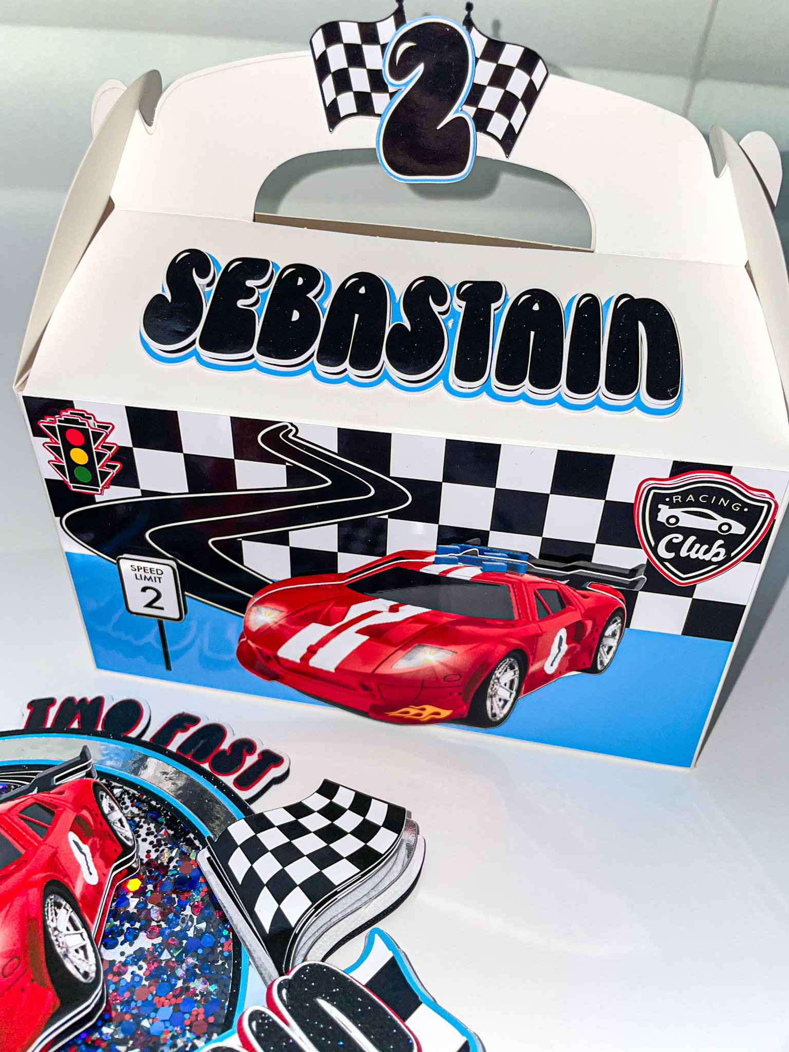 Two Fast Cake Topper Two Fast Birthday Two Fast Two Furious Birthday ...