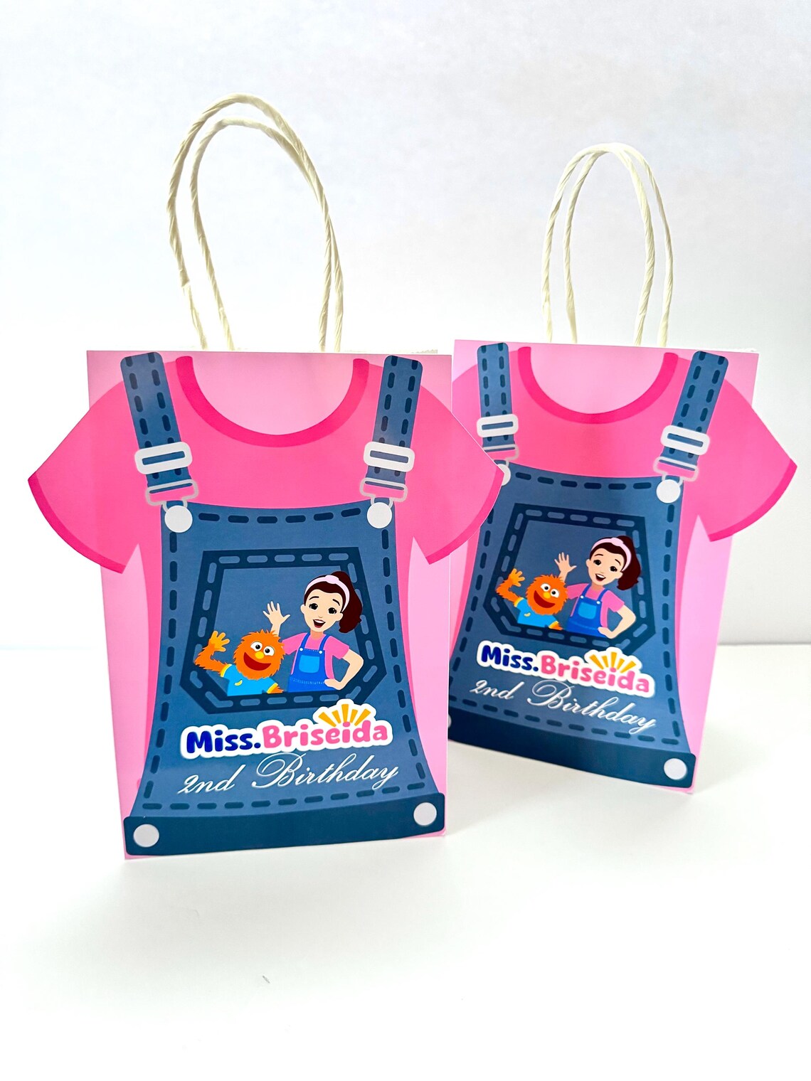Ms. Rachel Inspired Treat Bags, Ms Rachel Party Favors, Ms Rachel Party ...