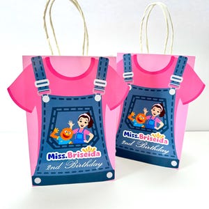 Ms. Rachel Inspired Treat Bags, Ms Rachel Party Favors, Ms Rachel Party ...