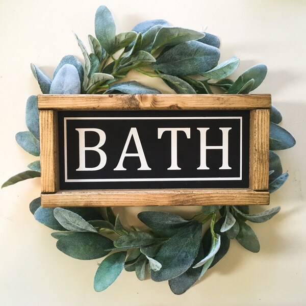 Half Bath Wall Art - Etsy