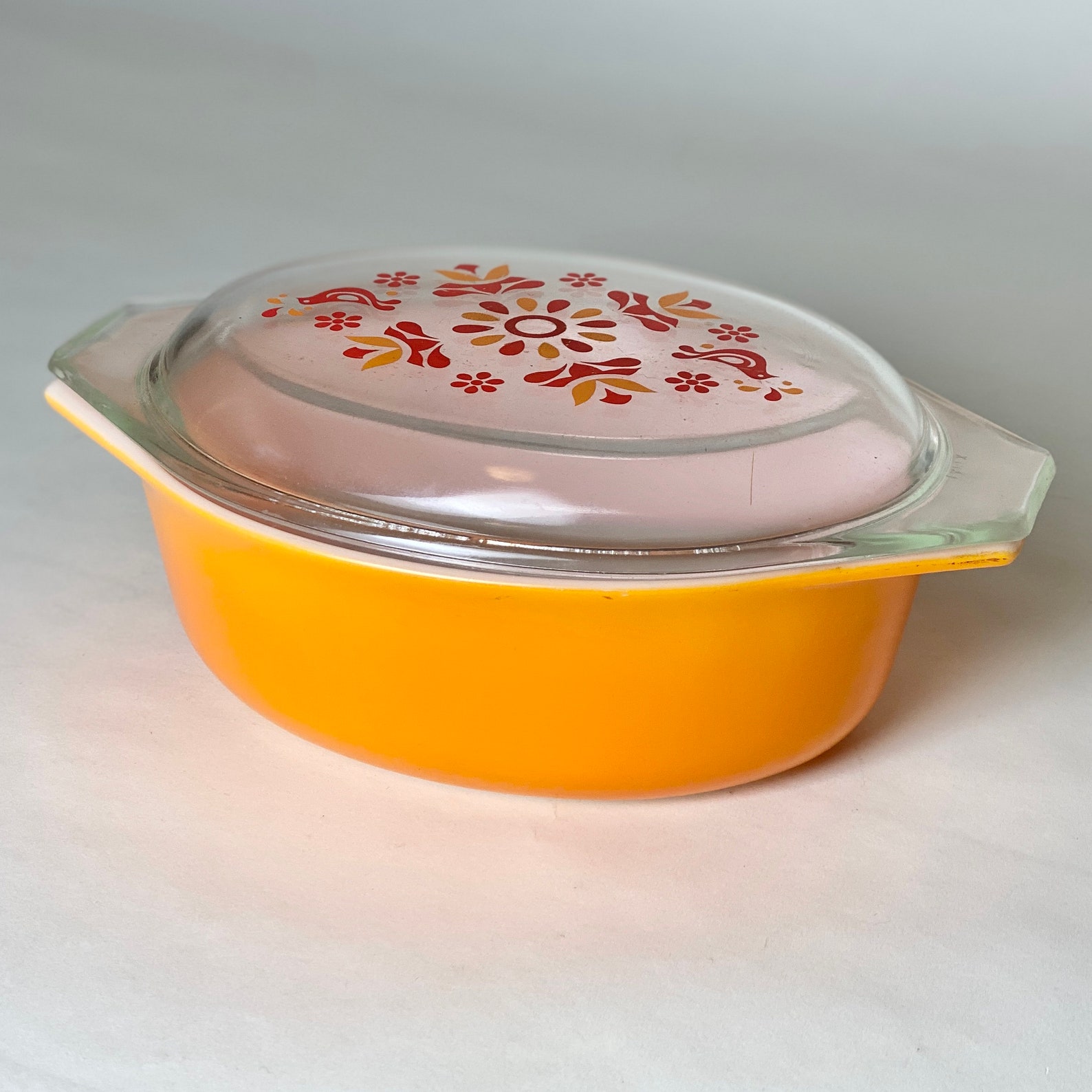Pyrex Friendship 043 Covered Casserole - Etsy