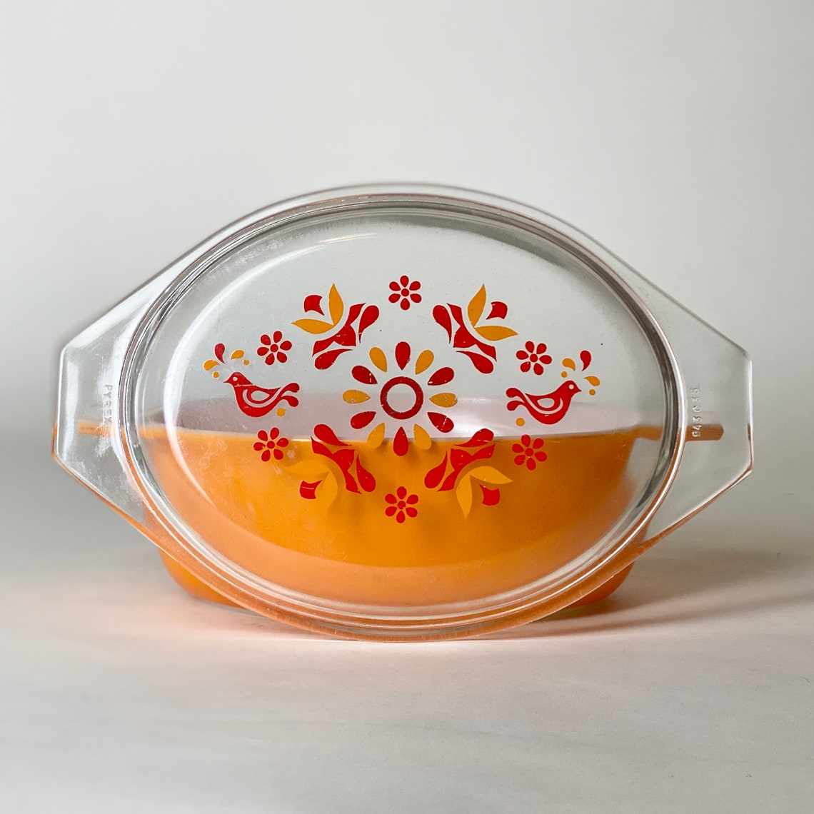 Pyrex Friendship 043 Covered Casserole - Etsy