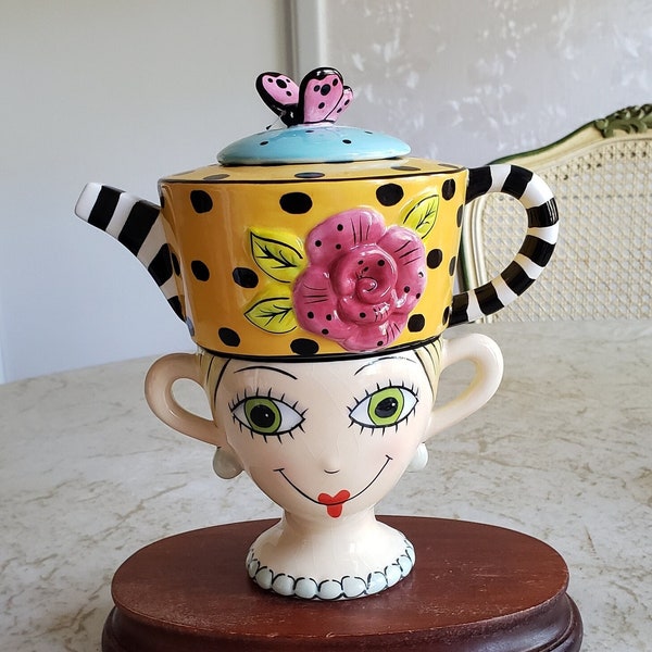 Hand Painted Teapots - Etsy