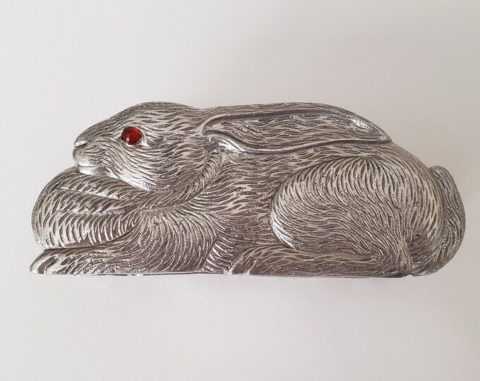Vintage Arthur Court Rabbit Letter Holder / Arthur Court Bunny Letter ...