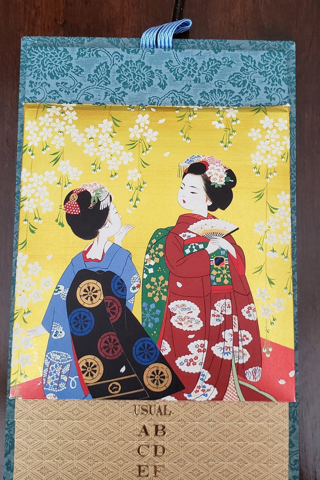 Japanese Address Booklet / Japanese Ladies Address Pad / - Etsy