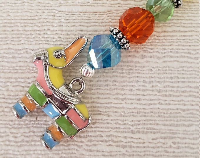 Adorable Piñata Fob / Piñata Purse Fob / Embroidery Scissor Fob ...