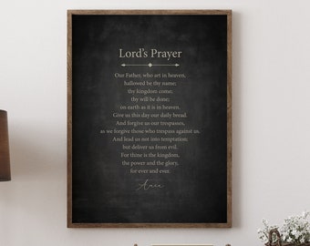 Our Father Wall Decal - Etsy