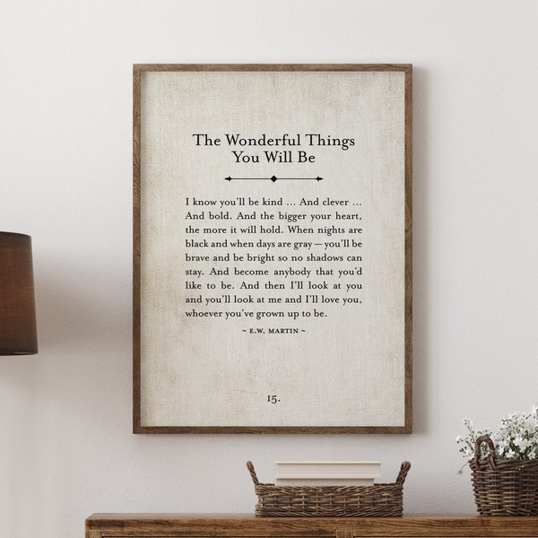 Wonderful Print - Etsy