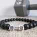 Dumbbell Barbell Bracelet, Bodybuilder Gift, Bodybuilding Jewelry ...