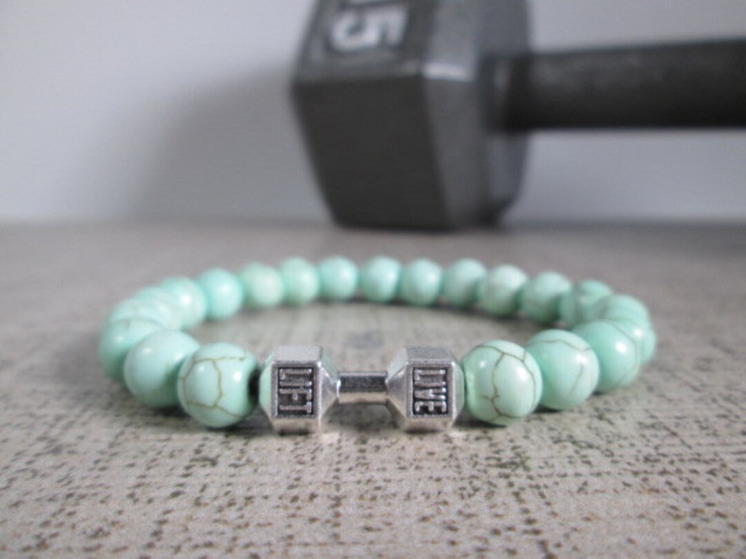Dumbbell, Barbell Workout Bracelets, Perfect Gift for Your Fitness ...
