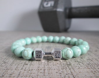 Dumbbell, Barbell Workout Bracelets, Perfect Gift for Your Fitness ...
