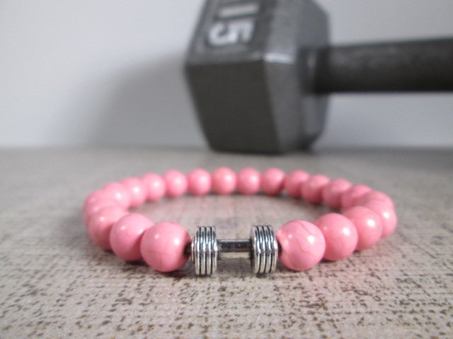 Dumbbell, Barbell Workout Bracelets, Perfect Gift for Your Fitness ...