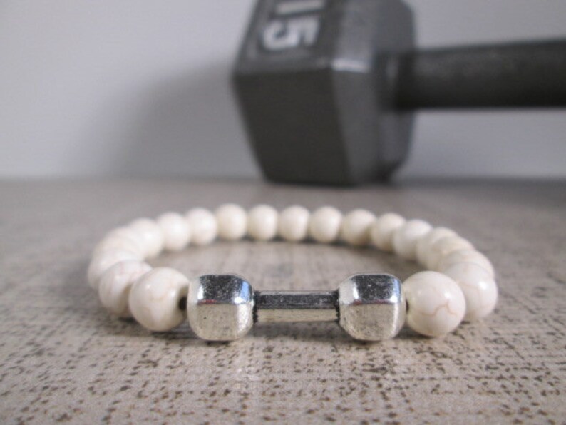 Dumbbell, Barbell Workout Bracelets, Perfect Gift for Your Fitness ...