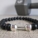 Dumbbell, Barbell Workout Bracelets, Perfect Gift for Your Fitness ...