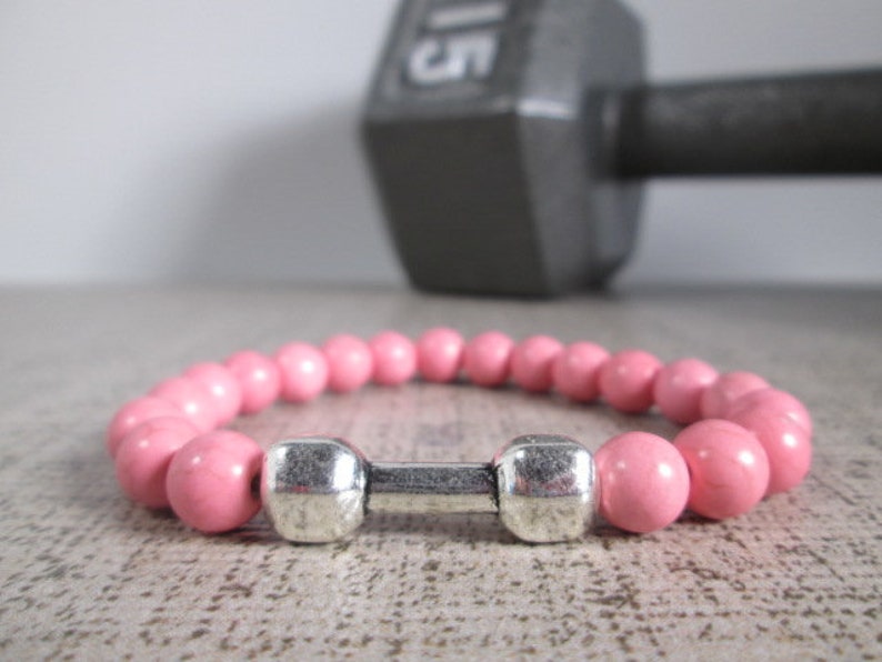 Dumbbell, Barbell Workout Bracelets, Perfect Gift for Your Fitness ...