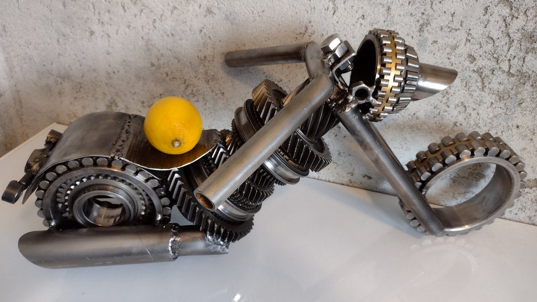 Chopper, Motorcycle, Model, Motorcycle, Scrap, Handicraft - Etsy