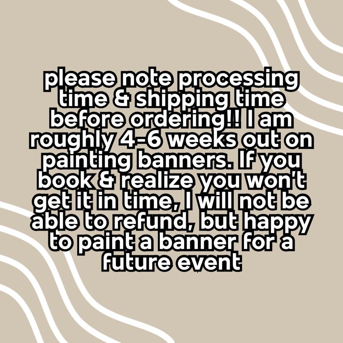 Custom Hand Painted Kraft Paper Banners • Engagement Banners • Birthday ...