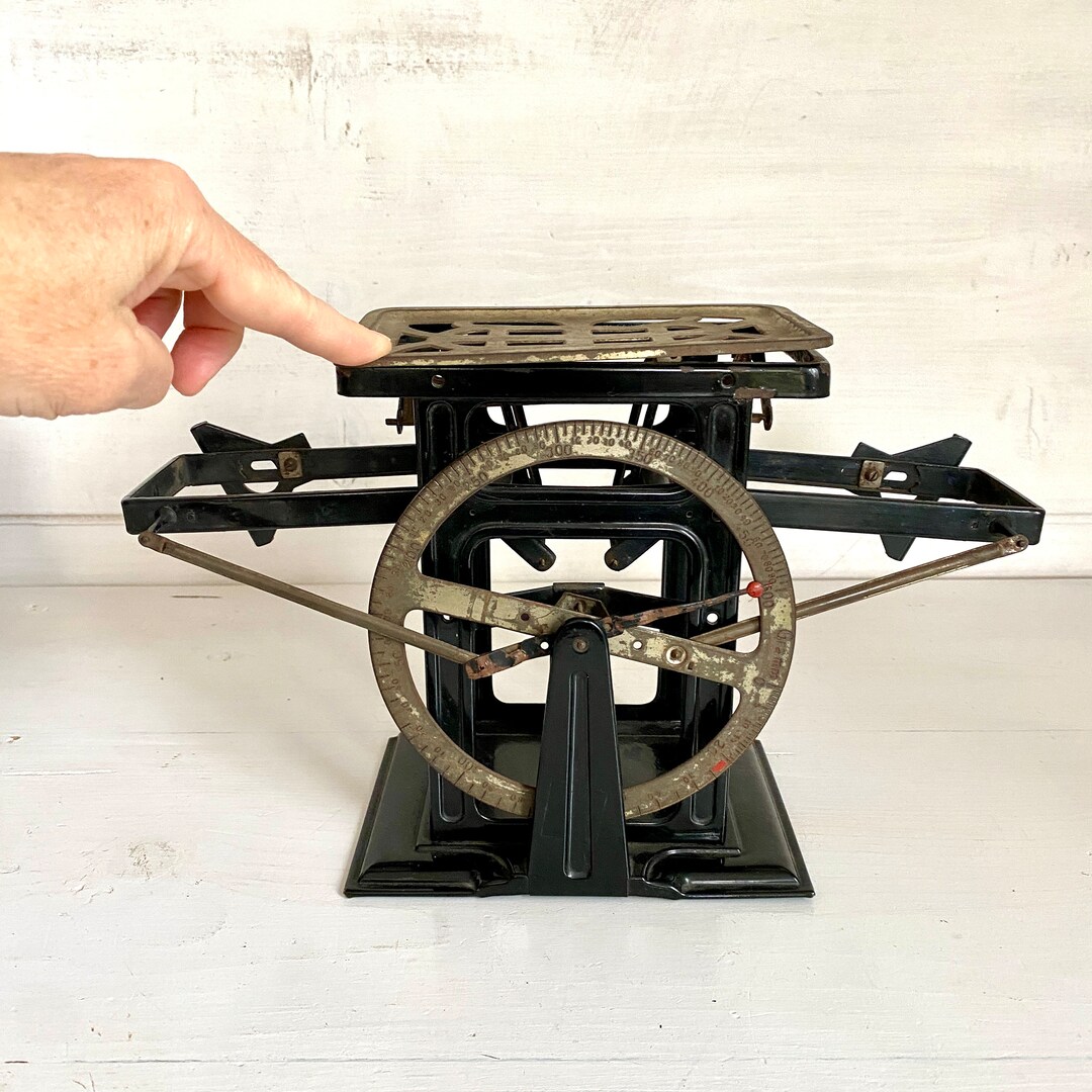 Vintage Letter Scale Postal Balance 1930s up to 500 Gr Retro Office ...
