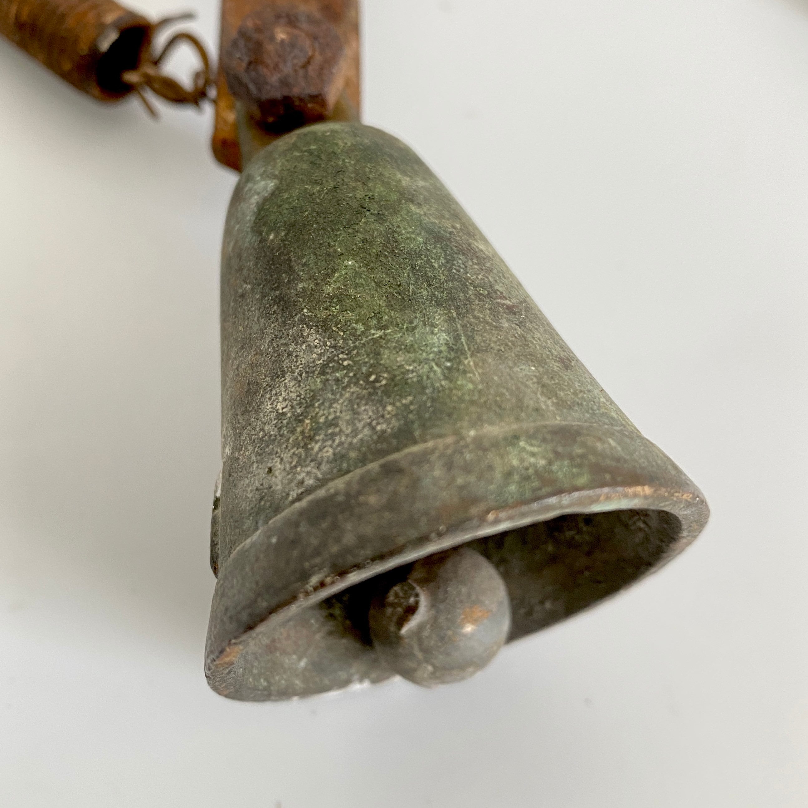 Antique French Bronze Front Door Bell 1800s Hanging Bell Wall - Etsy