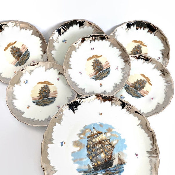 Nautical Charger Plates - Etsy