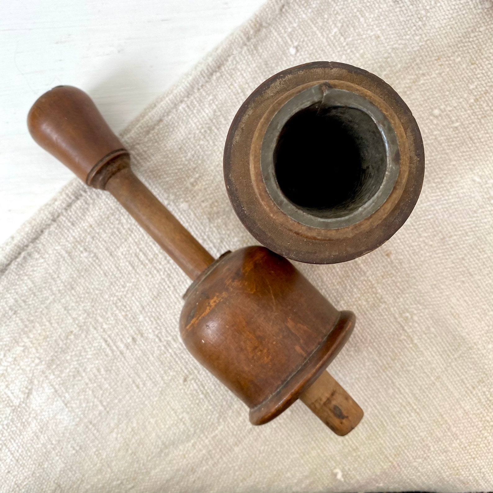 Antique Wine Bottle Corker Primitive Cork Inserter Wooden - Etsy