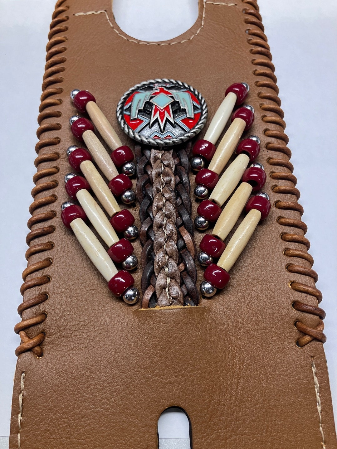 Desert Tan With Red Tank Bib - Etsy