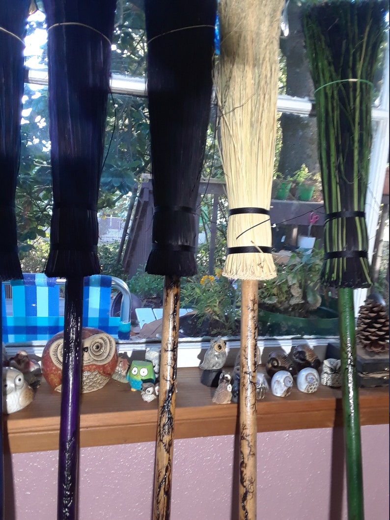 Hand Crafted Witches' Brooms / Besoms - Etsy