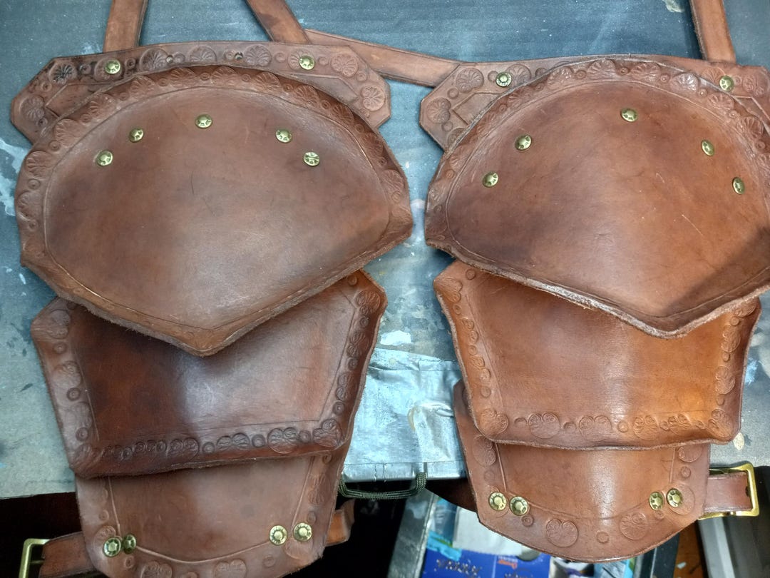 LARP Pauldrons Shoulder Armor - Etsy