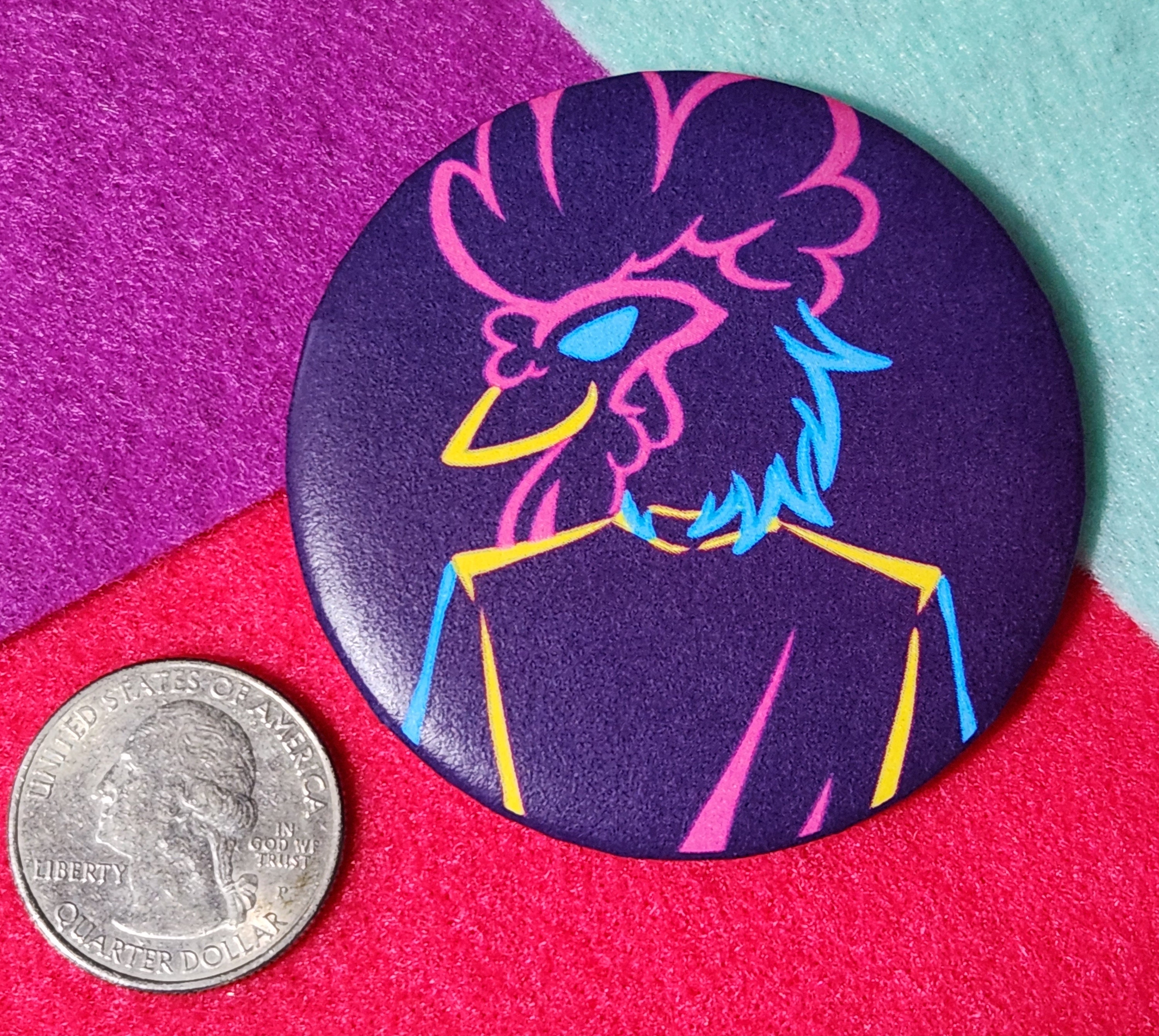 Hotline Miami Jacket Button - Etsy