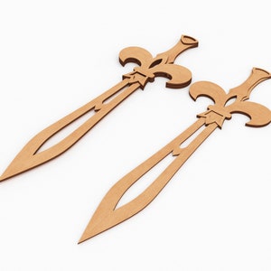 Laser Cut Sword File Project Template Sword Vector File Weapon Svg Toy ...