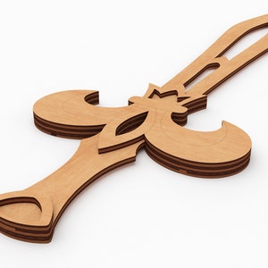 Laser Cut Sword File Project Template Sword Vector File Weapon Svg Toy ...