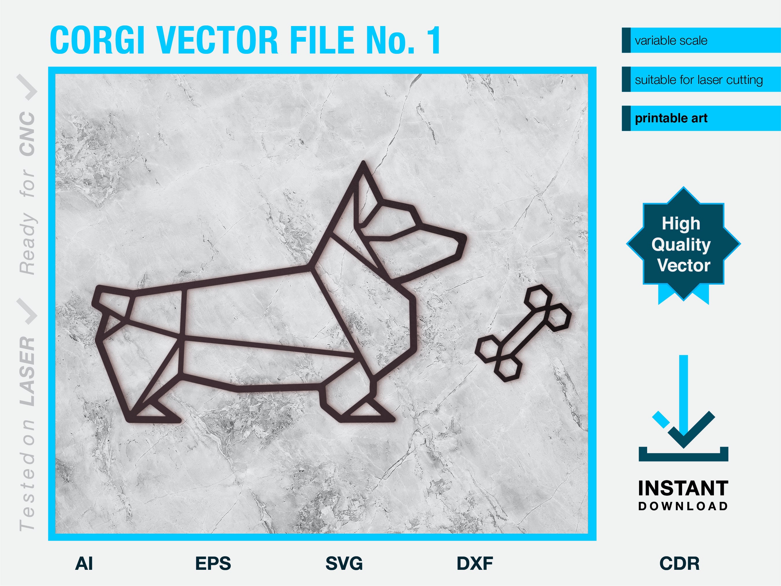 Corgi Vector SVG Animal Laser Cut File Silhouette Cricut - Etsy Ireland