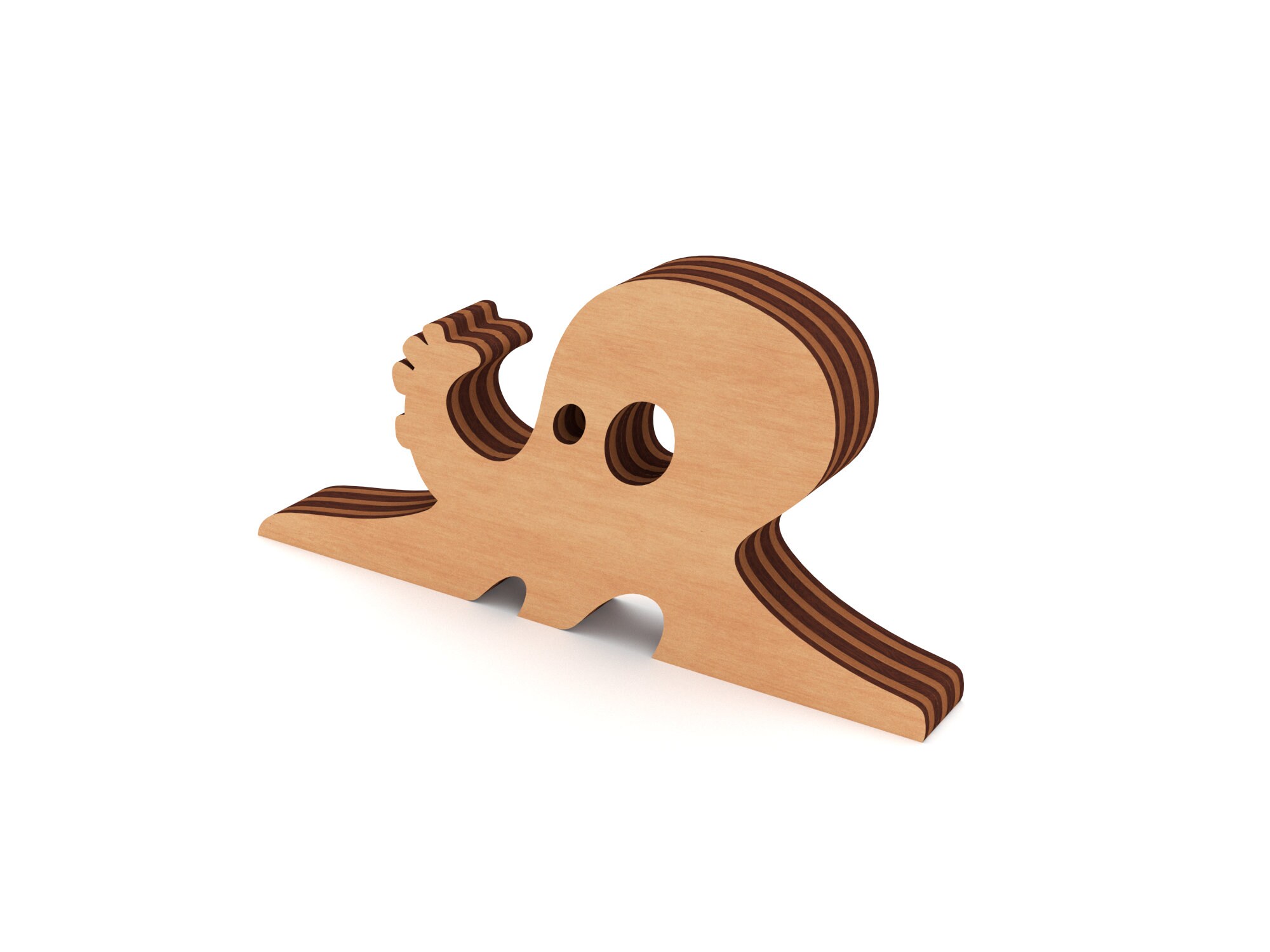Octopus Door Stopper Vector File Laser Cut Wooden Door Stop Svg ...