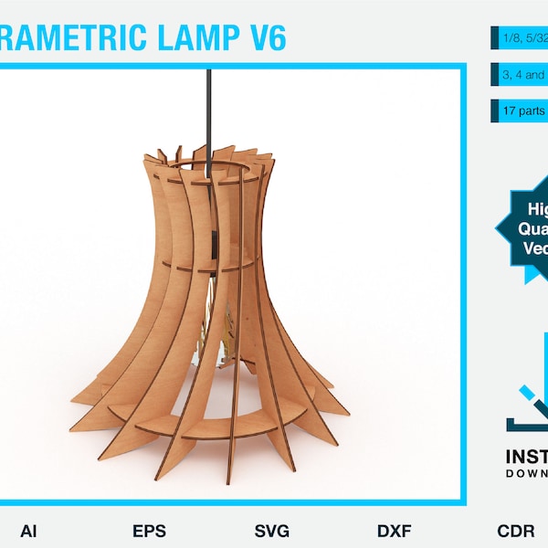 Cnc Lamp - Etsy