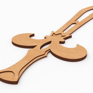 Laser Cut Sword File Project Template Sword Vector File Weapon Svg Toy ...