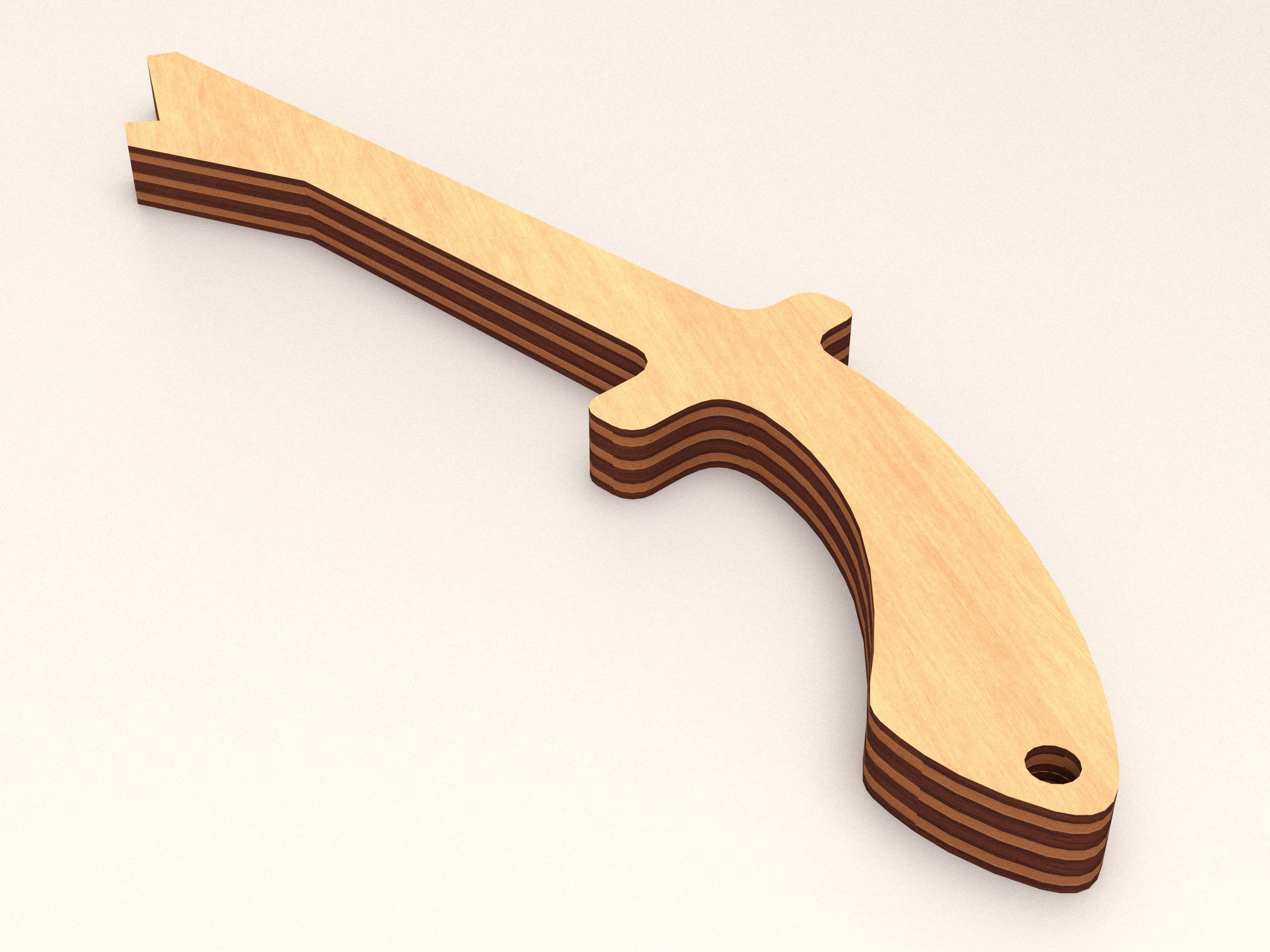 Push Stick for Woodworking - 5 Different Designs - Laser Cutting ...