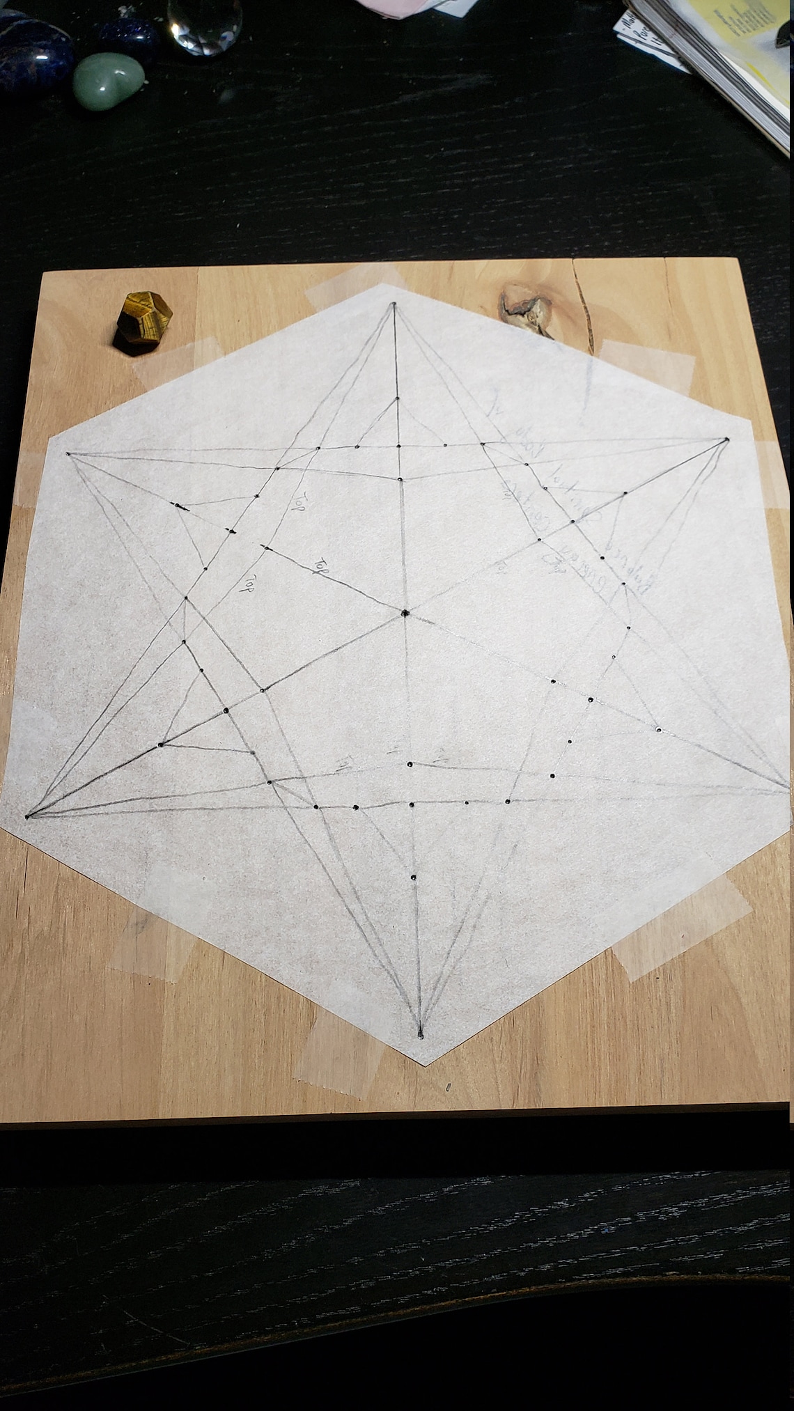 Dodecahedron String Art-metatron's Cube - Etsy