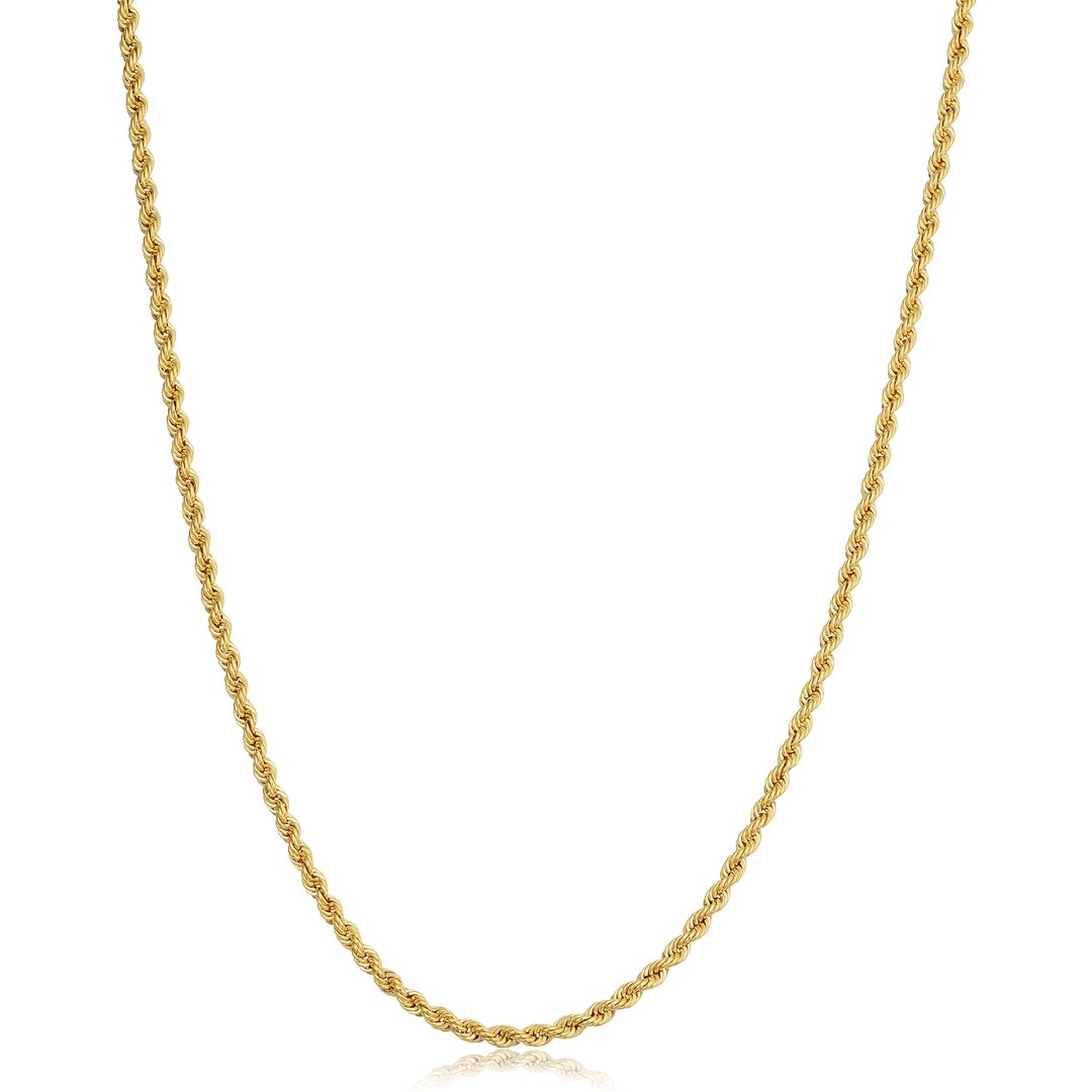 Gold Chain for Women and Men 14K Gold Filled Rope Chain Gold - Etsy