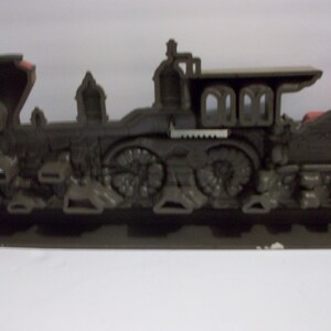 Train Plaque "the N. Perry 1867" by Burwood Products, Vintage Home Interiors and Gifts (homco ...