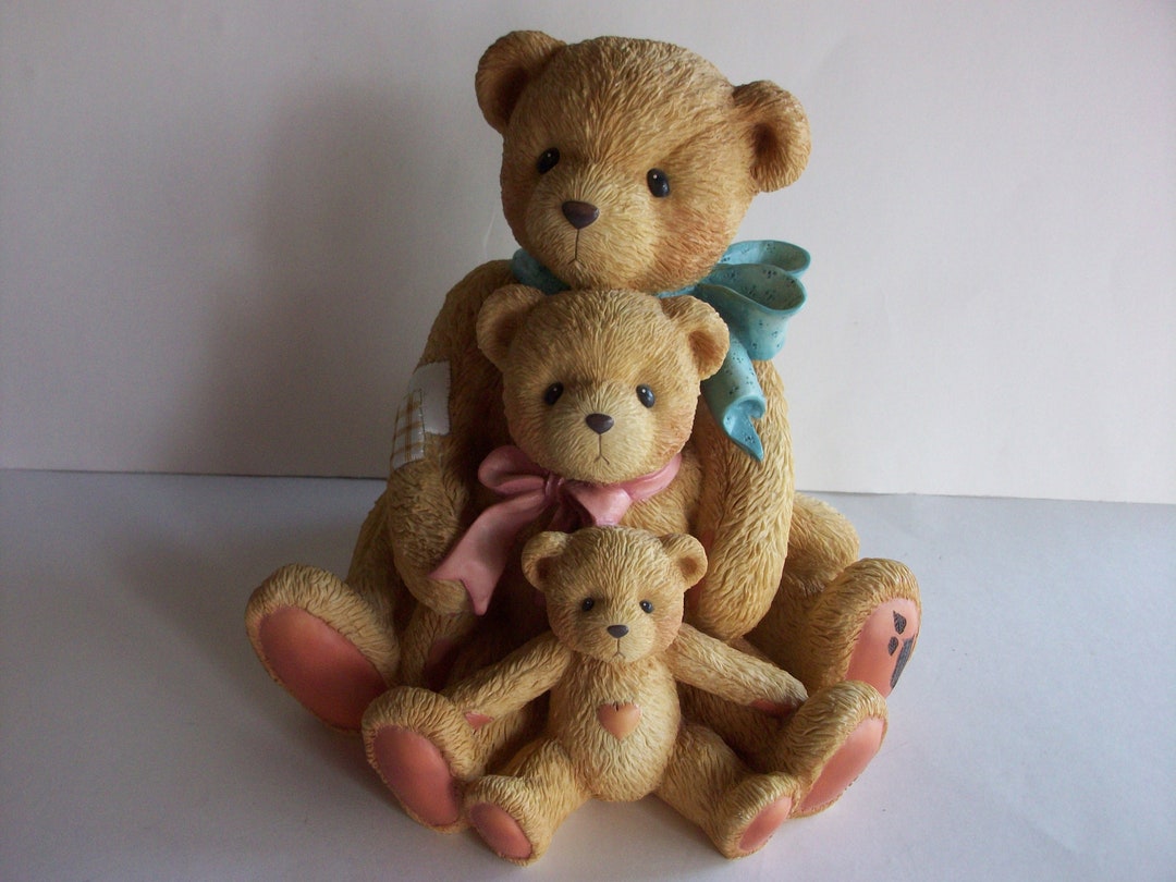Cherished Teddies Large Figurine friends Come in All Sizes, Vintage ...